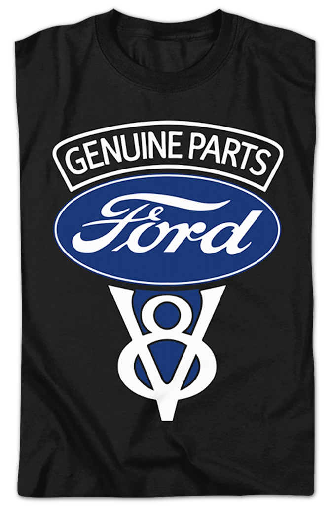 V8 Genuine Parts Ford T-Shirt