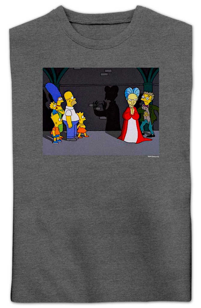 Vampire Burns The Simpsons Sweatshirt