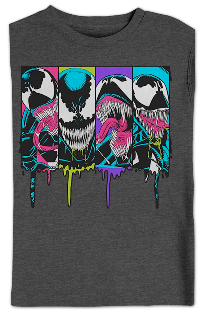 Venom Panels Marvel Comics Sweatshirt