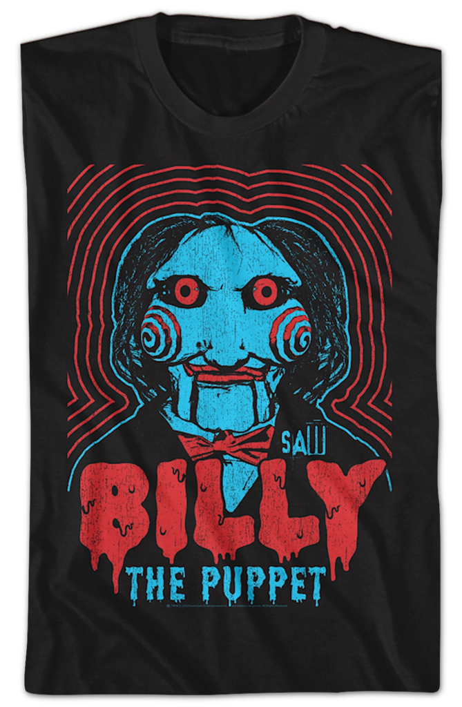 Vintage Billy the Puppet Saw T-Shirt