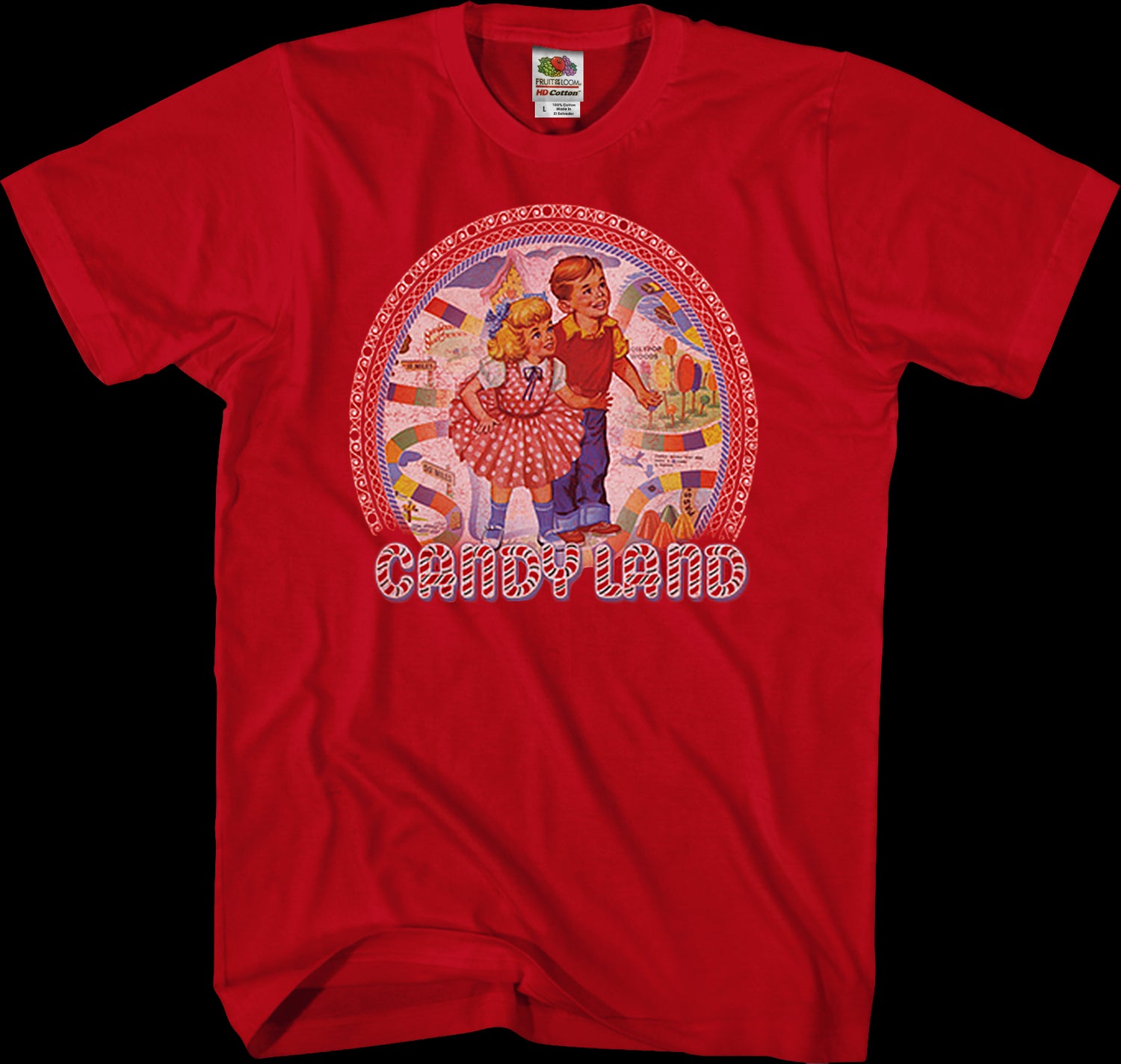 Vintage Candy Land T-Shirt: Mens Candyland T-Shirt