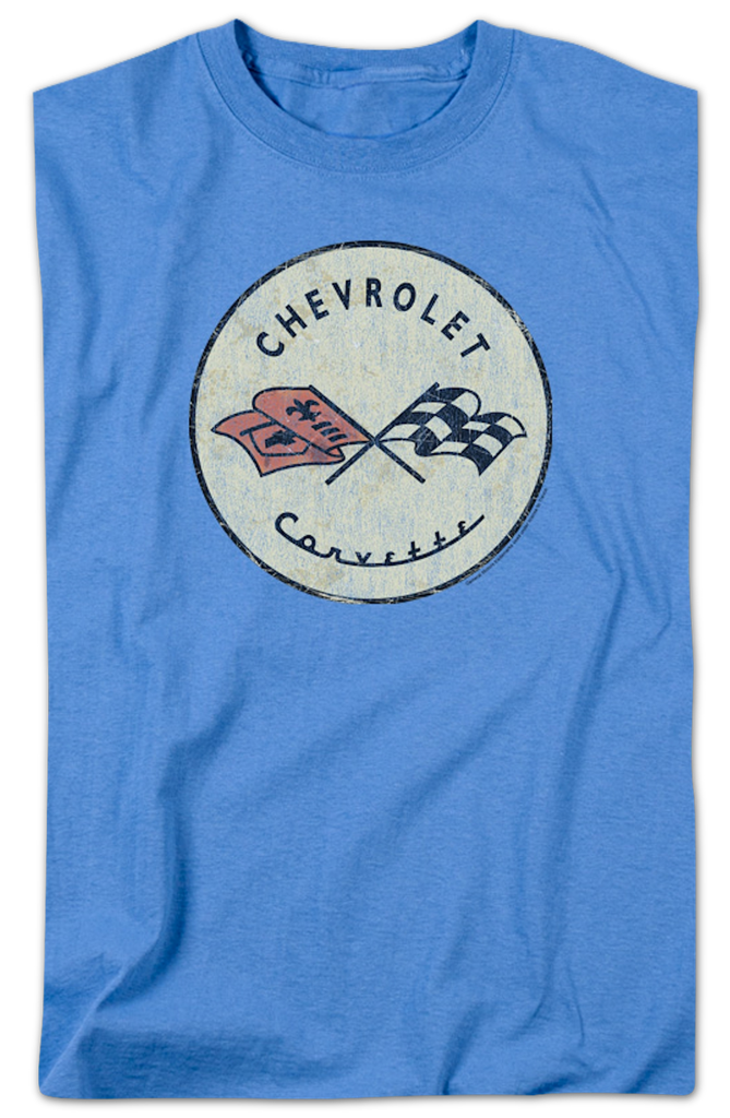 Vintage Corvette Circle Chevrolet T-Shirt