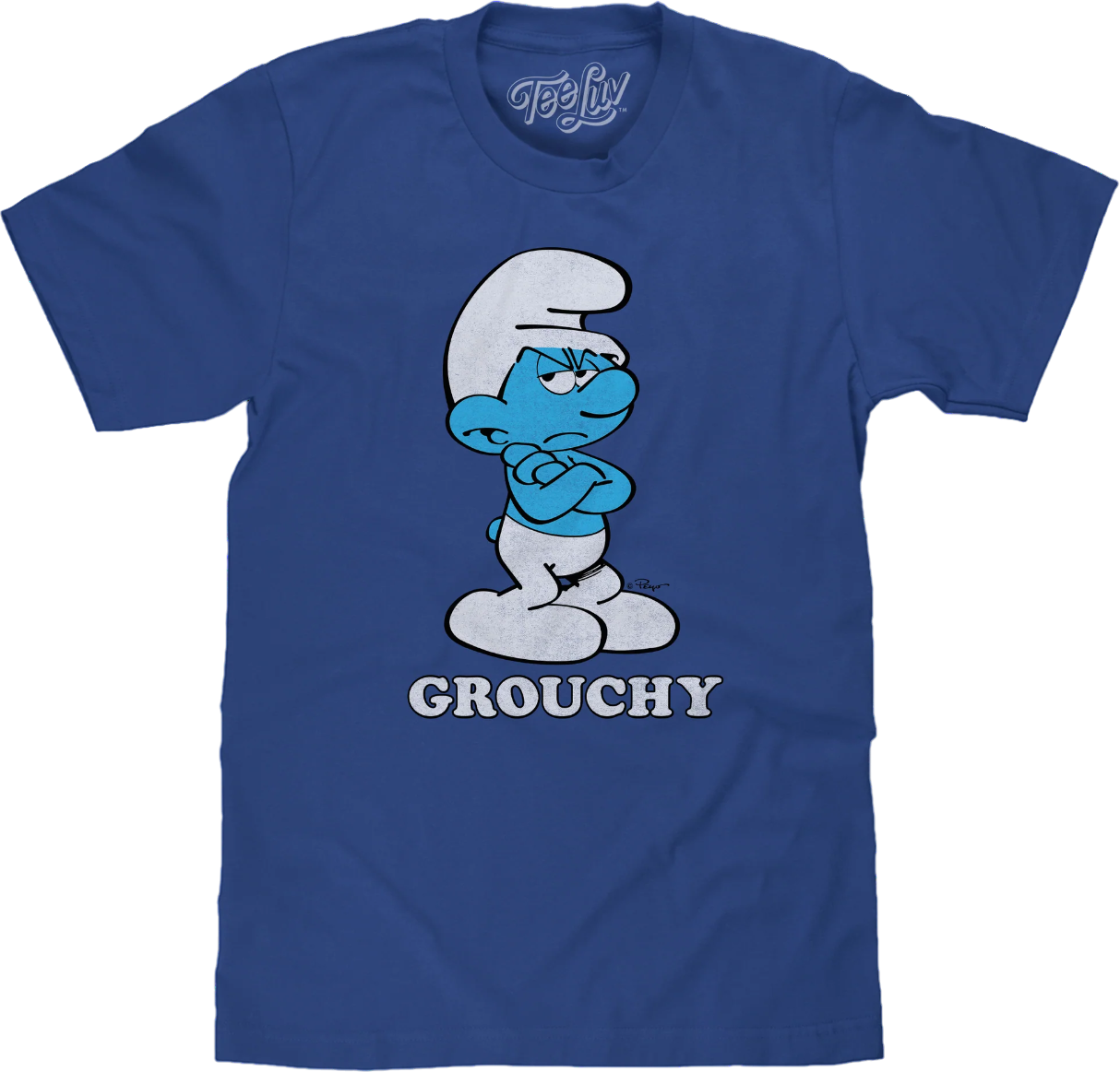 Vintage Grouchy Smurfs T-Shirt