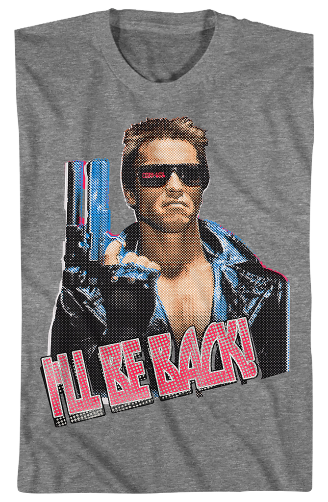 Vintage I'll Be Back Terminator T-Shirt