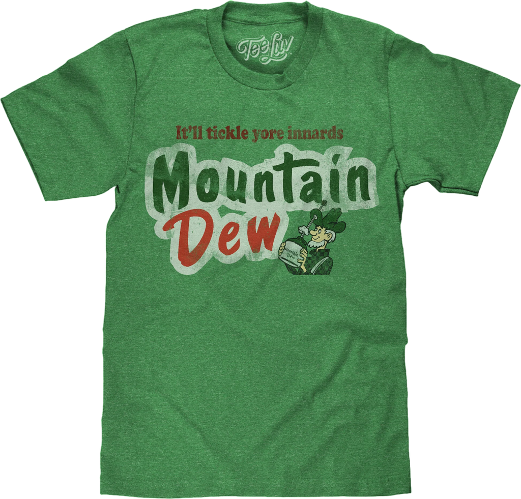 Vintage It'll Tickle Yore Innards Mountain Dew T-Shirt