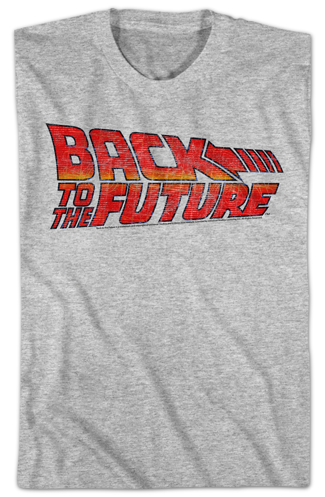 Vintage Logo Back To The Future T-Shirt