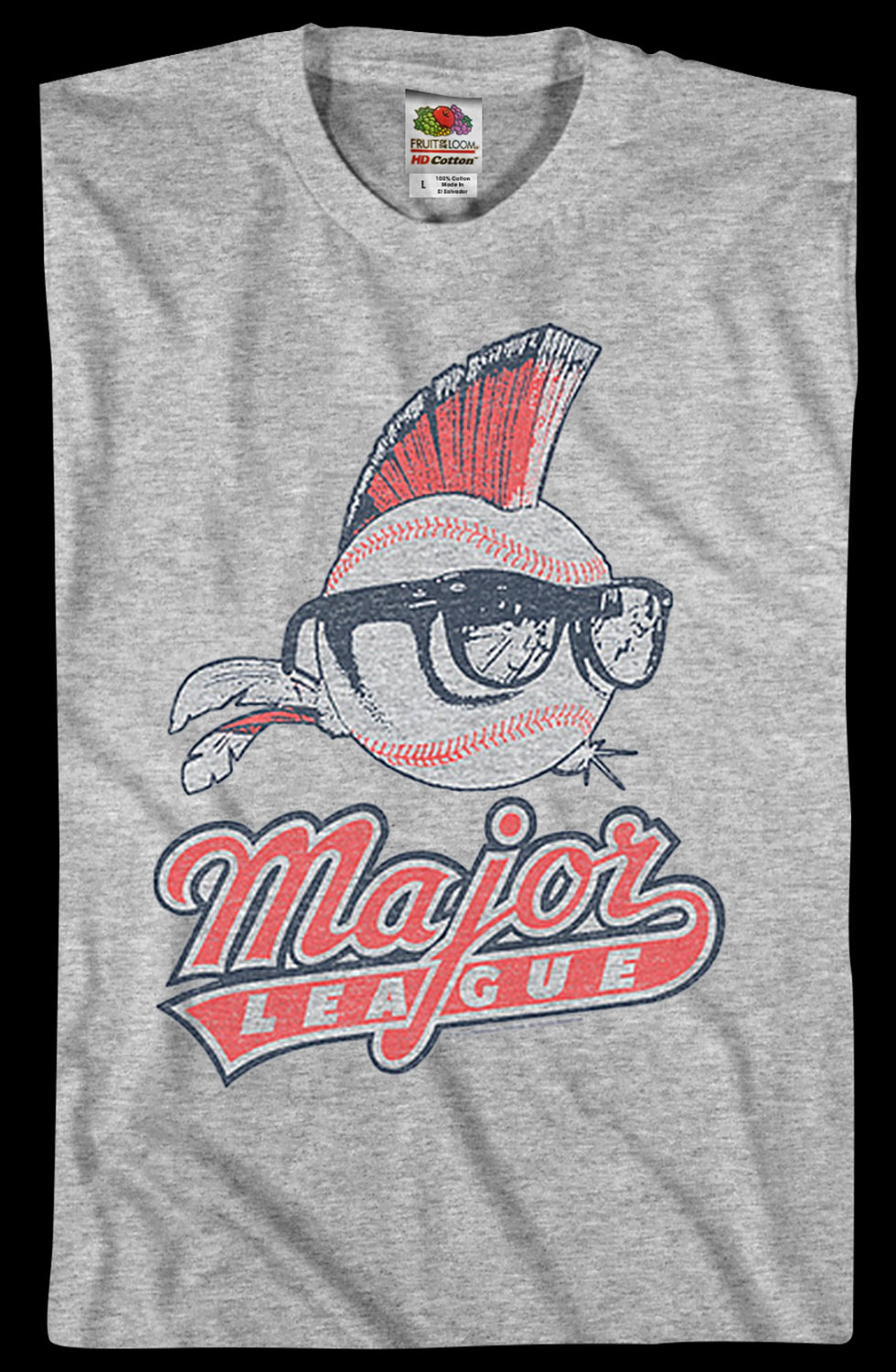Vintage Logo Major League T-Shirt: Major League Mens T-Shirt