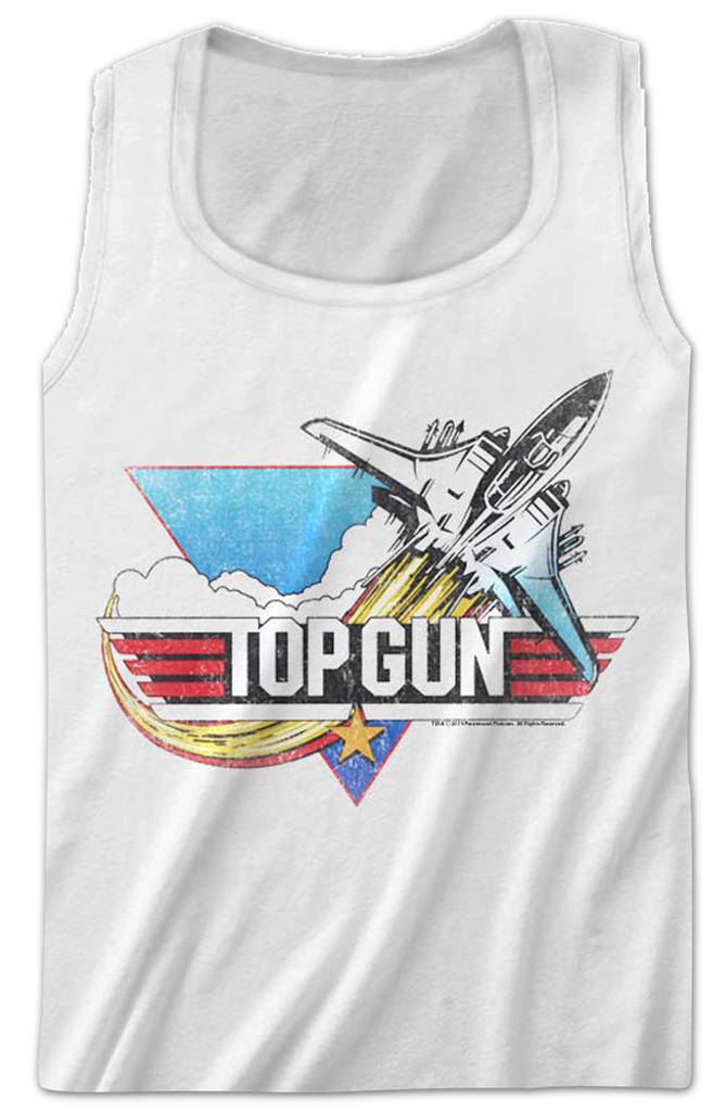 Vintage Logo Top Gun Tank Top