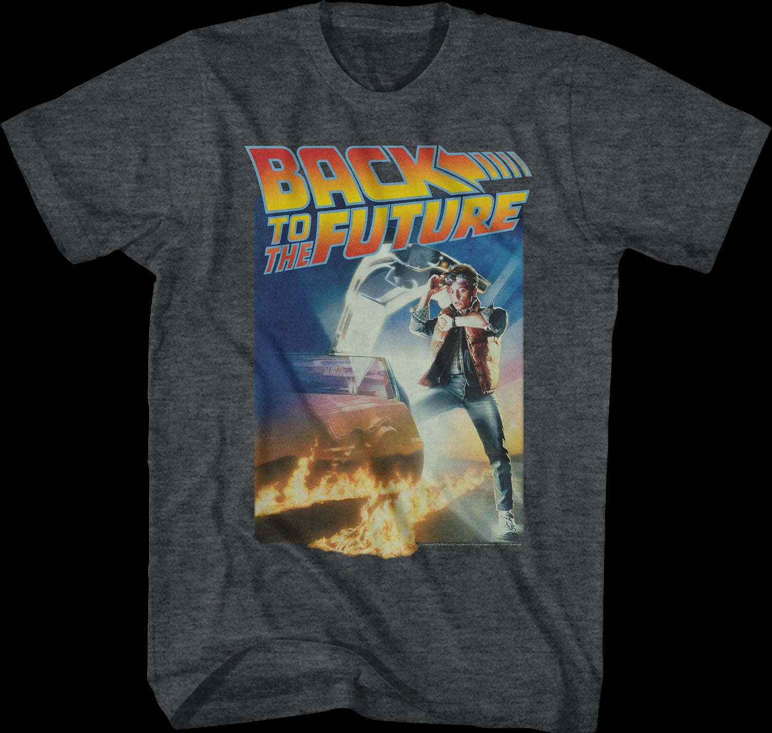 Vintage Movie Poster Back To The Future T-Shirt