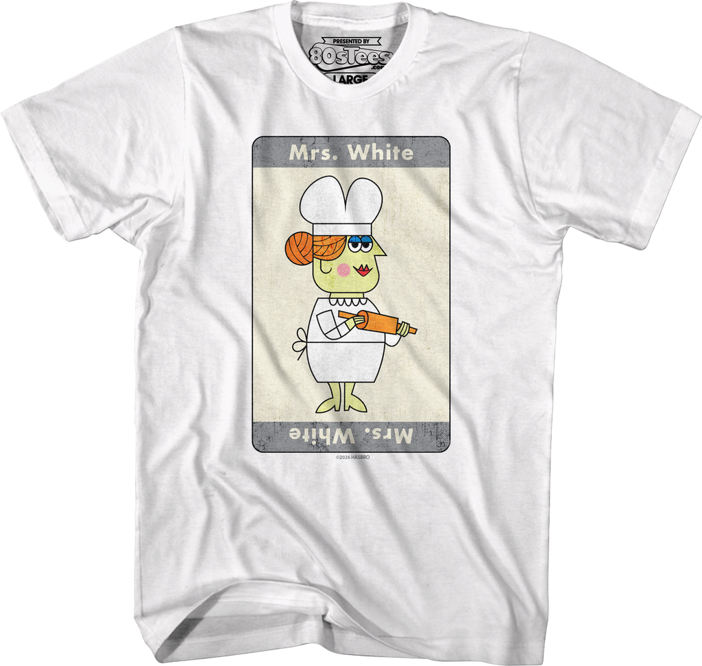 Vintage Mrs. White Clue T-Shirt