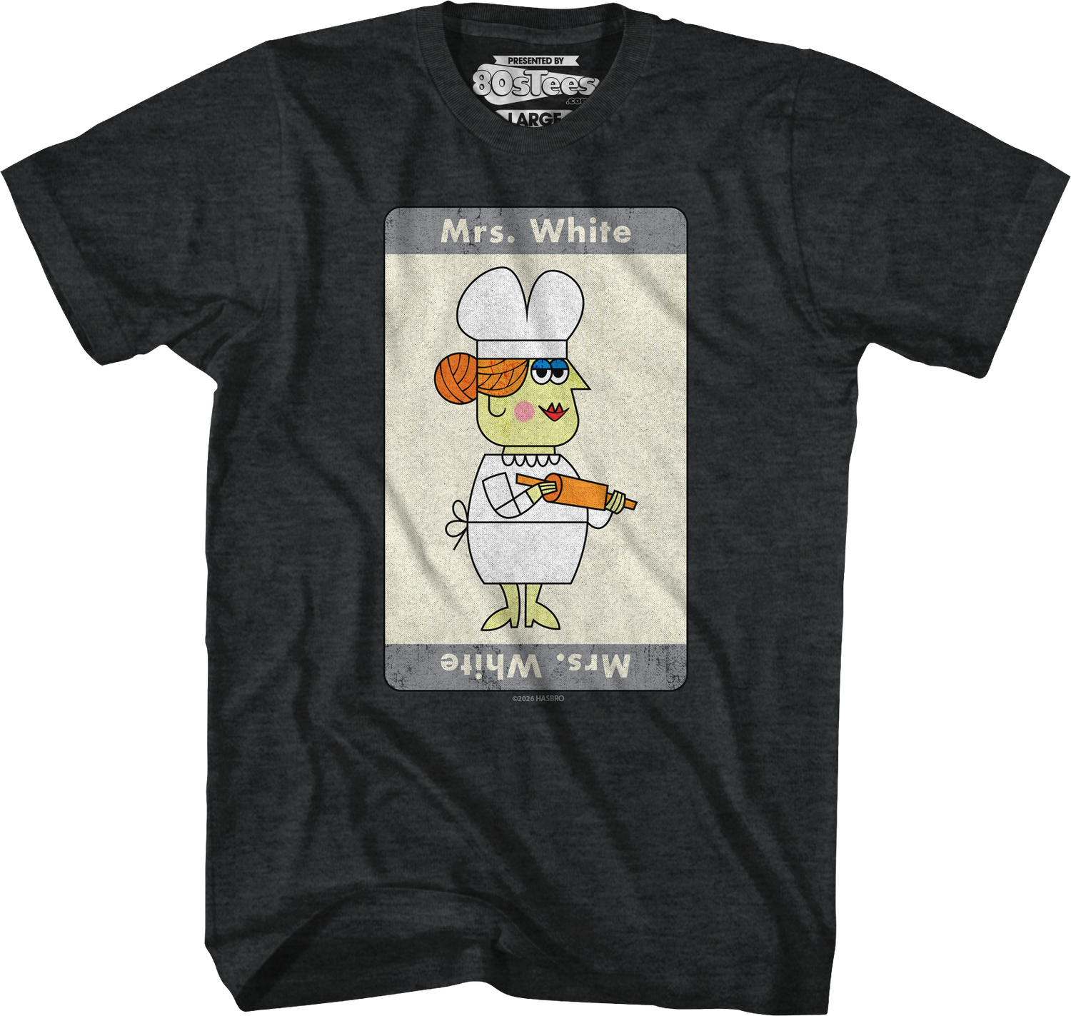 Vintage Mrs. White Clue T-Shirt