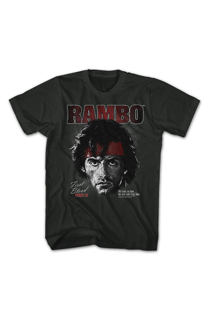 Vintage Portrait Rambo T-Shirt
