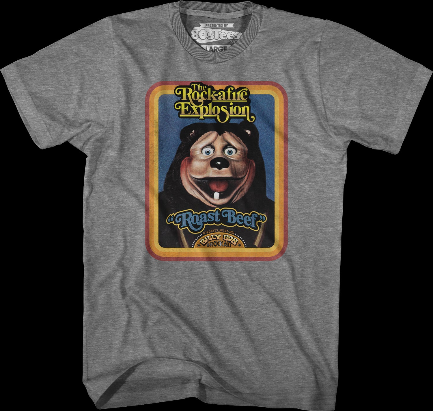 Vintage Roast Beef Rock-afire Explosion T-Shirt