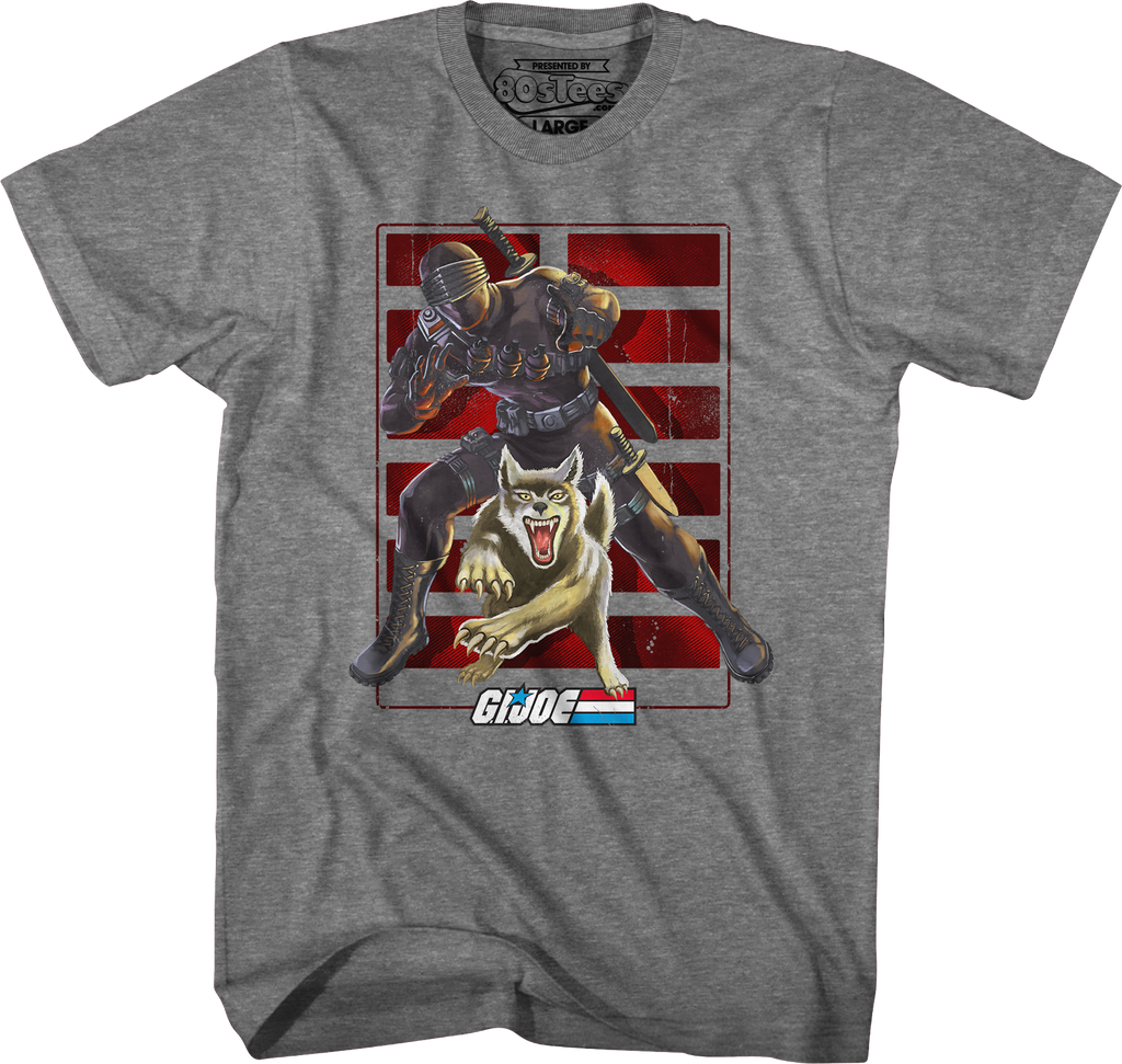 Vintage Snake Eyes & Timber GI Joe T-Shirt