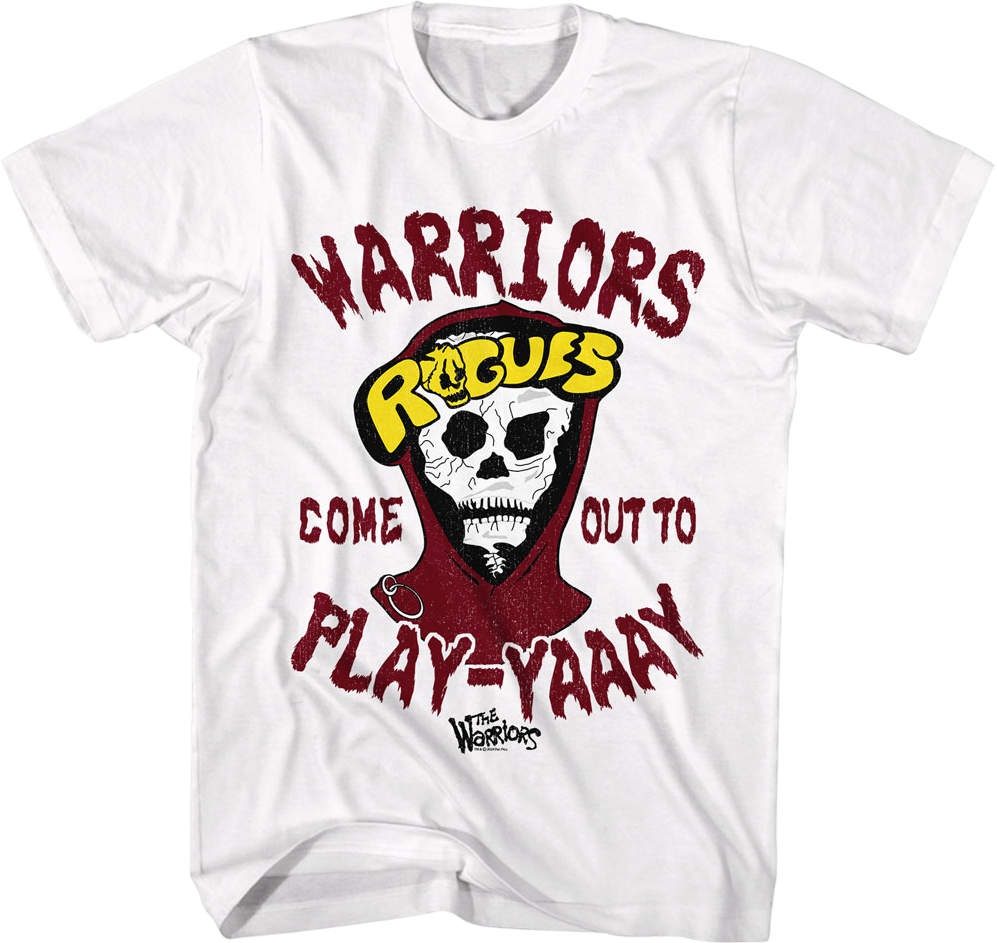 Vintage Warriors Come Out To Play-Yaaay Warriors T-Shirt