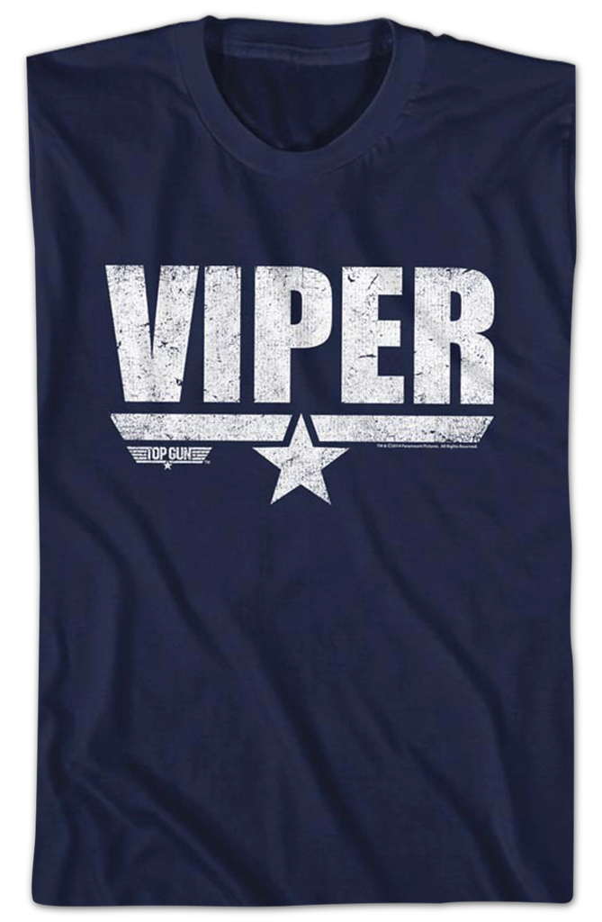 Distressed Viper Top Gun T-Shirt