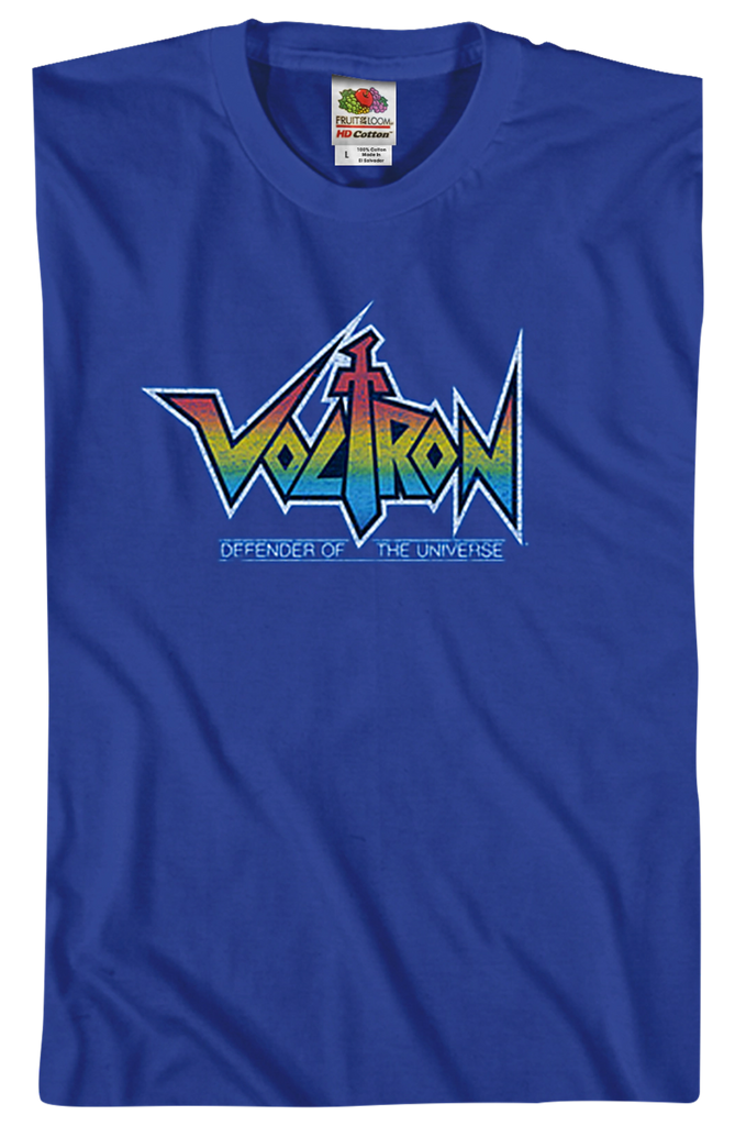 Voltron Logo Shirt: 80s Cartoons Voltron T-shirt