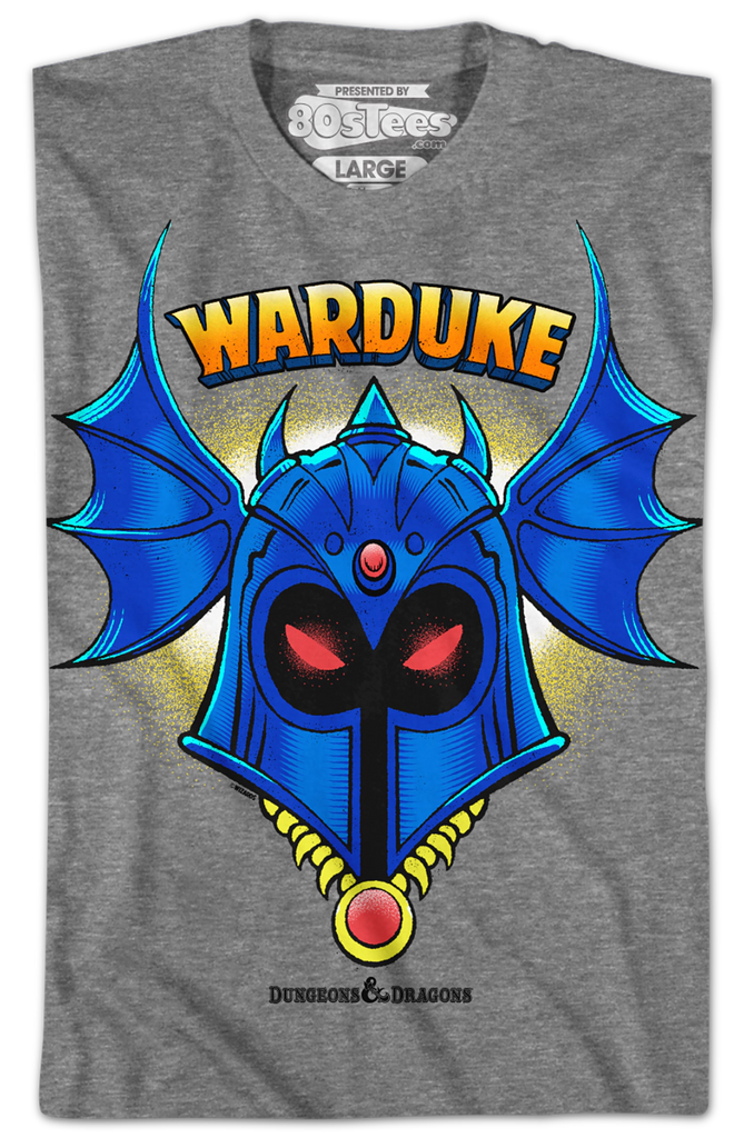 Warduke Helmet Dungeons & Dragons T-Shirt