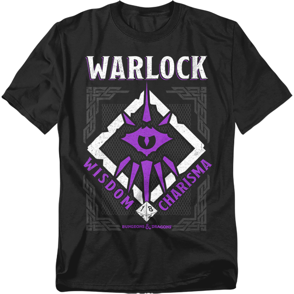 Warlock Logo Dungeons & Dragons T-Shirt