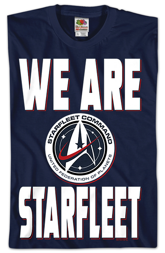 We Are Starfleet Star Trek T-Shirt