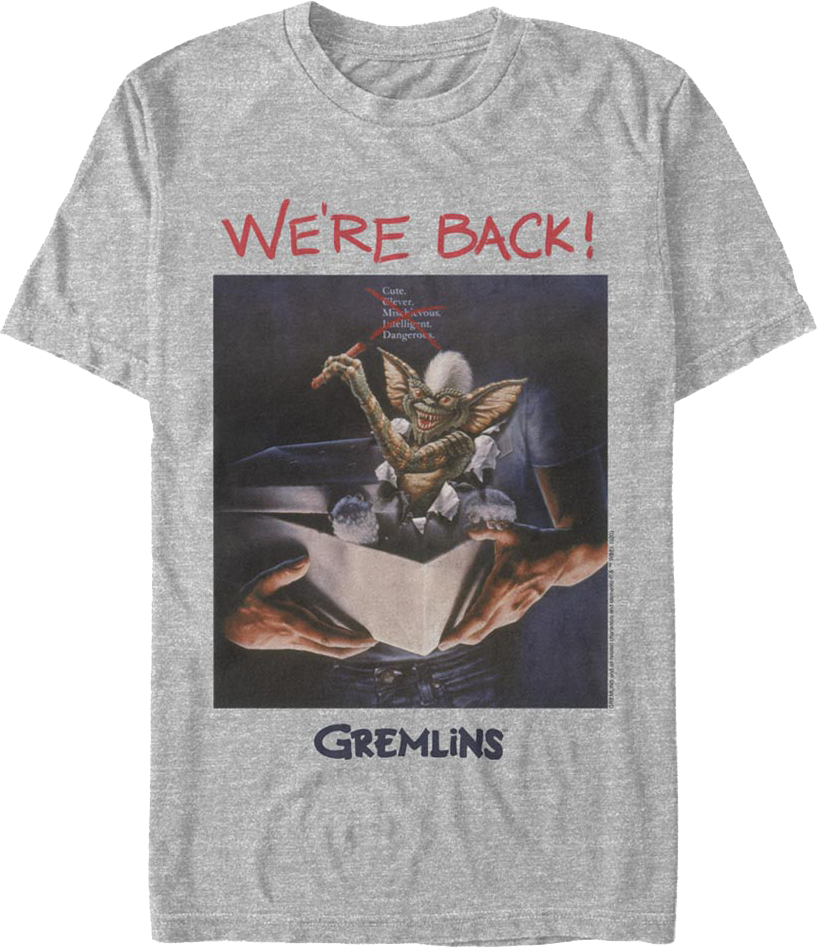 We're Back Gremlins T-Shirt