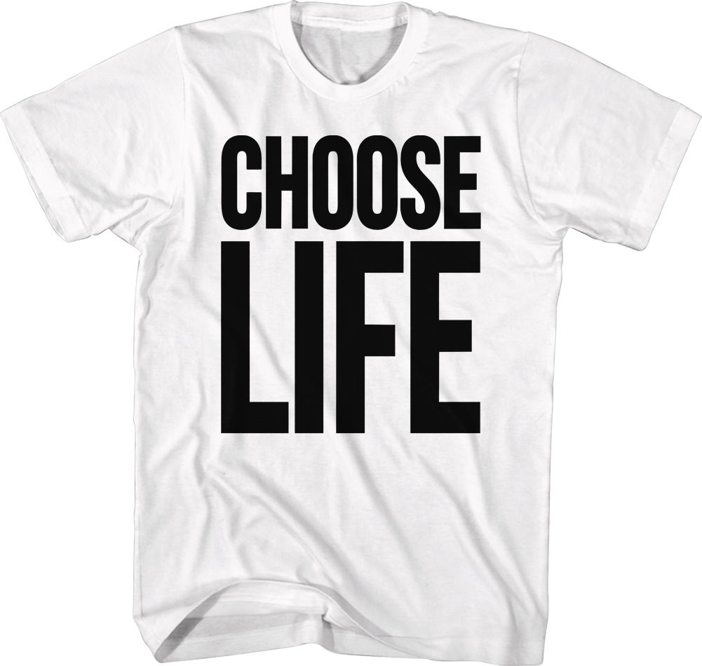 WHAM Choose Life T-Shirt: WHAM Mens T-Shirt