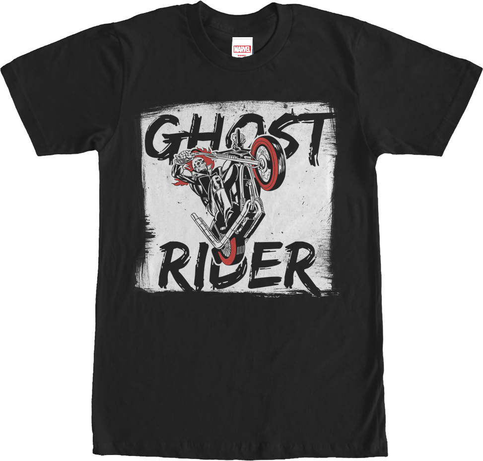Wheelie Ghost Rider Marvel Comics T-Shirt