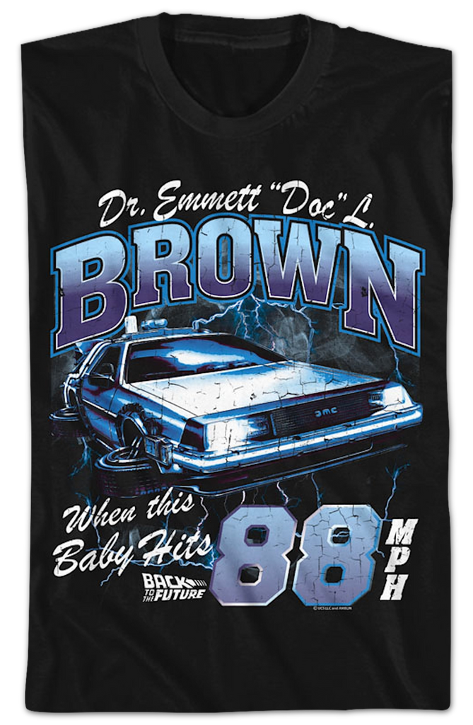 When This Baby Hits 88 MPH Back To The Future T-Shirt