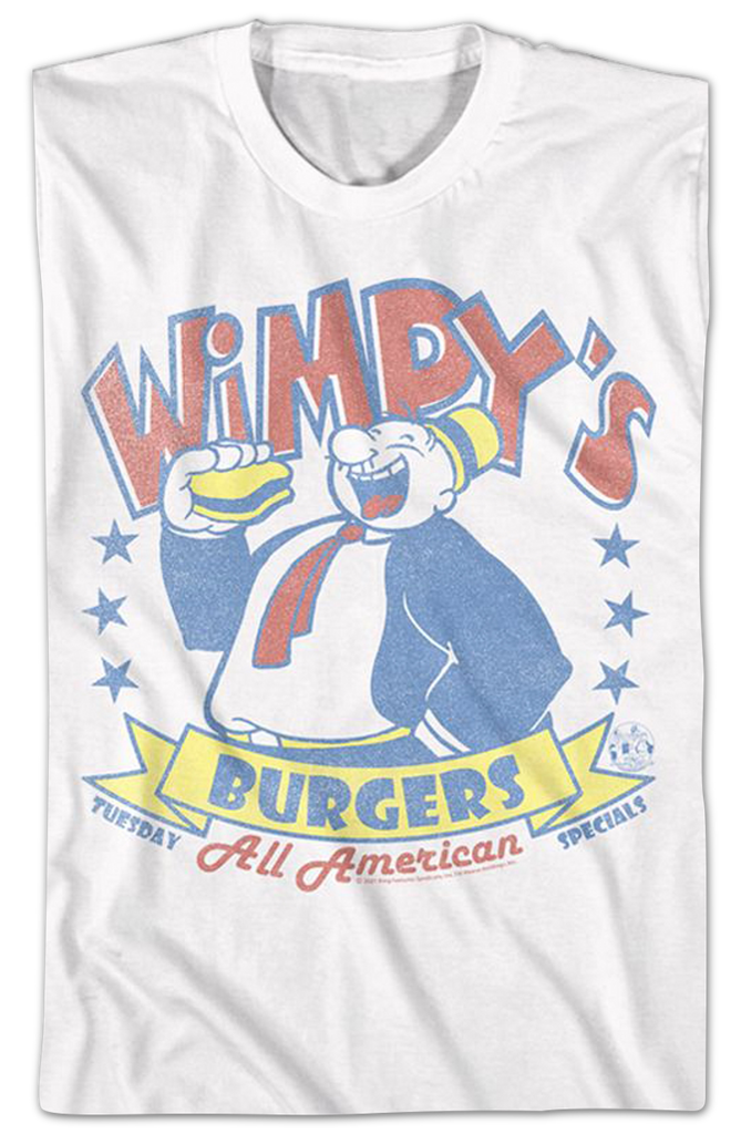 Wimpy's Burgers Popeye T-Shirt