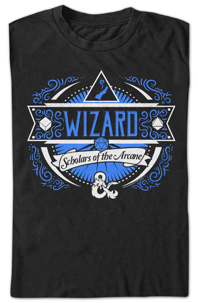 Wizard Dungeons & Dragons T-Shirt
