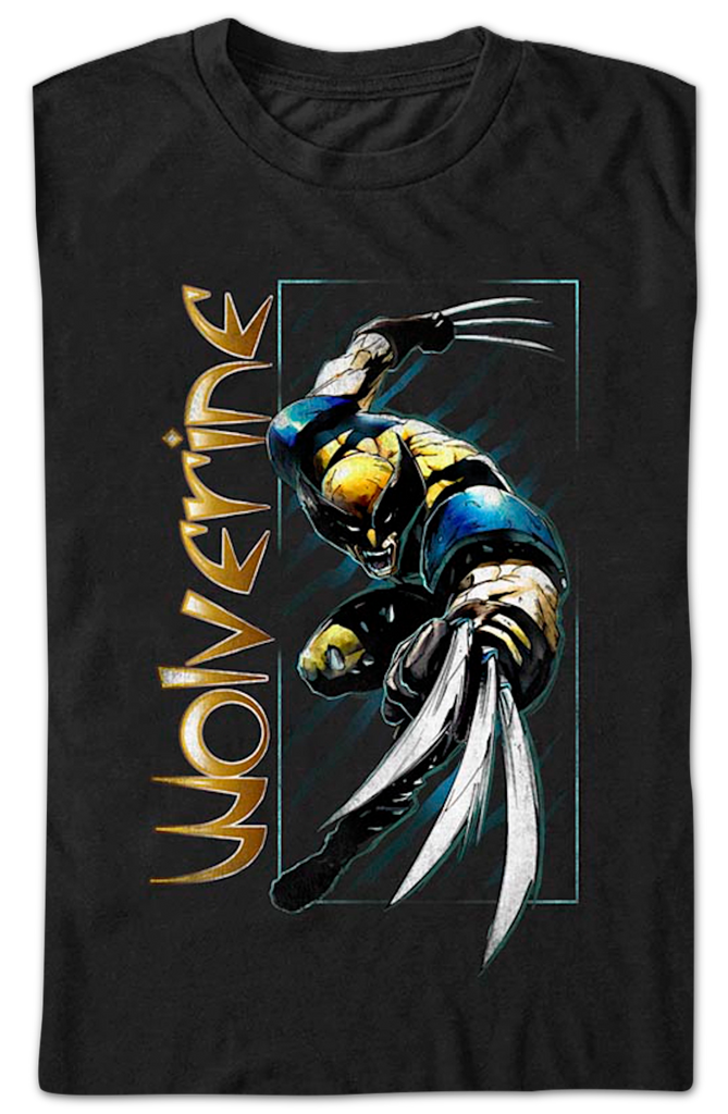 Wolverine Attack Marvel Comics T-Shirt