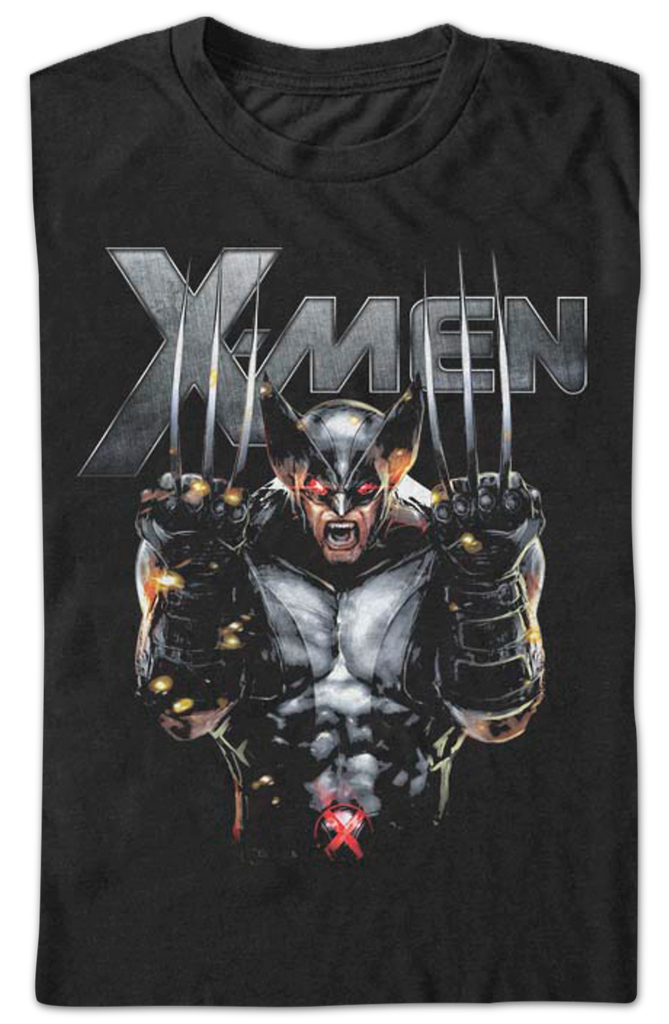 Wolverine X-Force Suit Marvel Comics T-Shirt