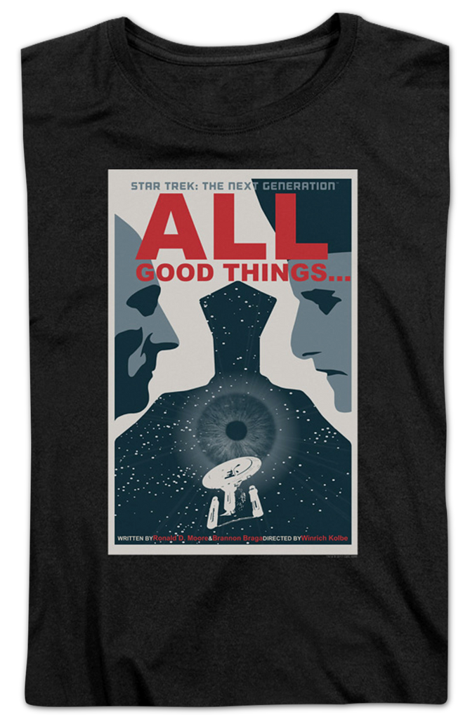 Womens All Good Things Star Trek The Next Generation Shirt