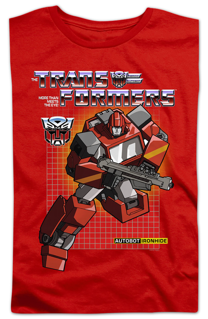 Womens Autobot Ironhide Transformers Shirt