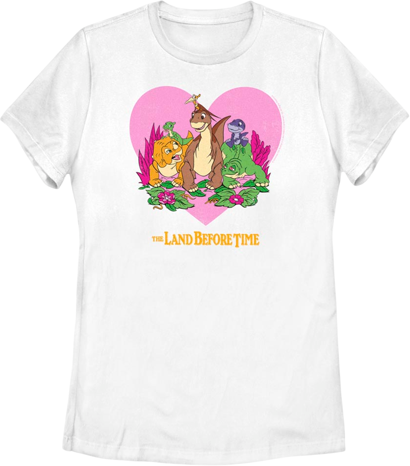Womens Best Friends Land Before Time Shirt