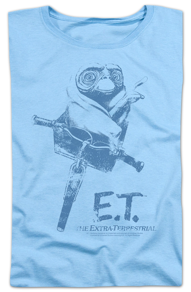 Womens Bike Ride ET Shirt