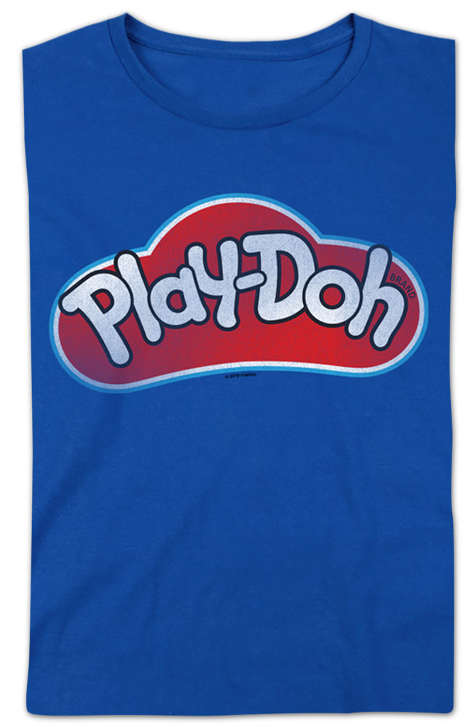 Womens Blue Play-Doh Shirt Hasbro