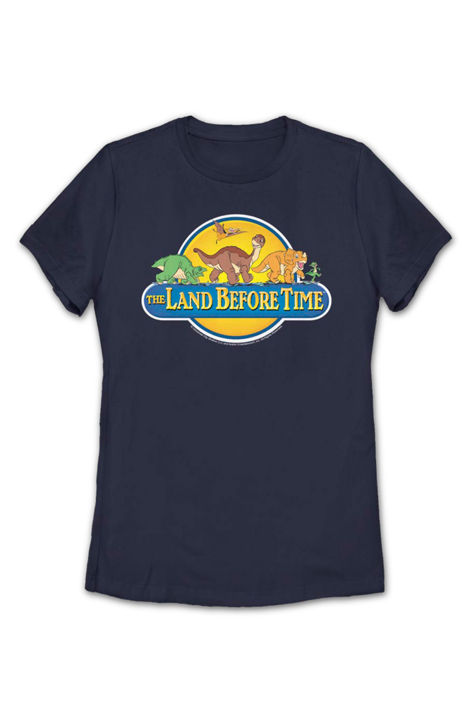 Womens Classic Logo Land Before Time Shirt