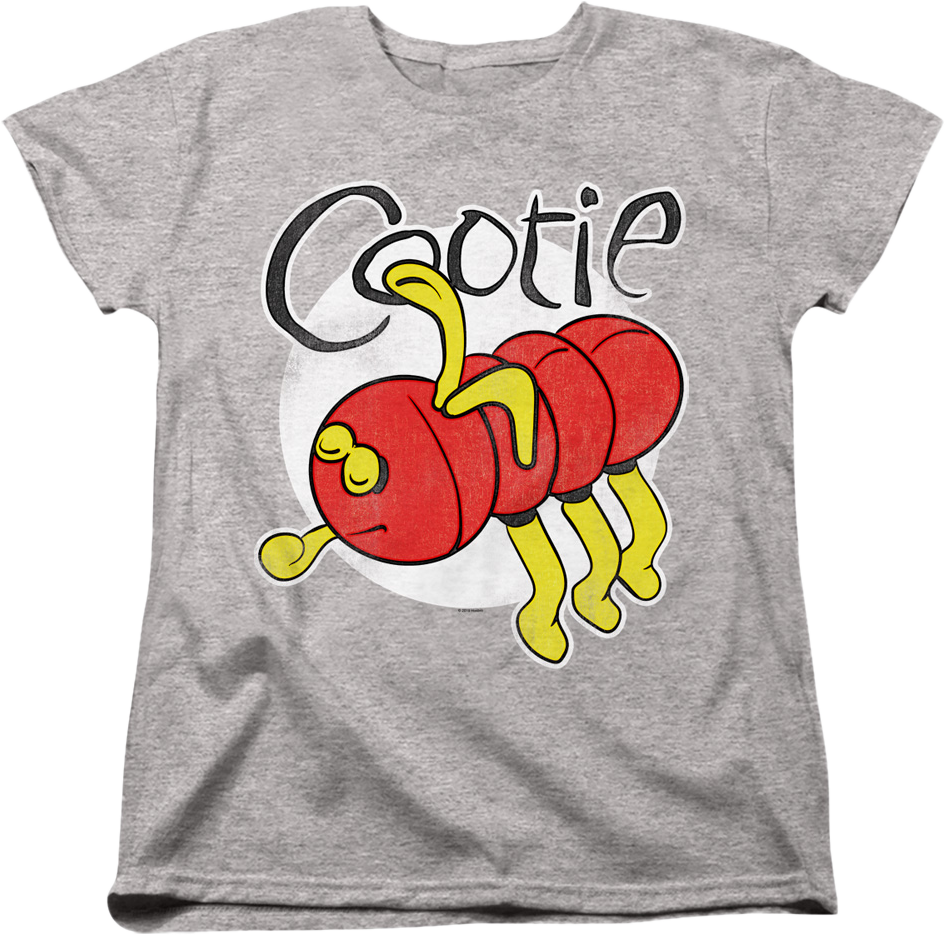 Womens Cootie Shirt: Womens Cootie Shirt
