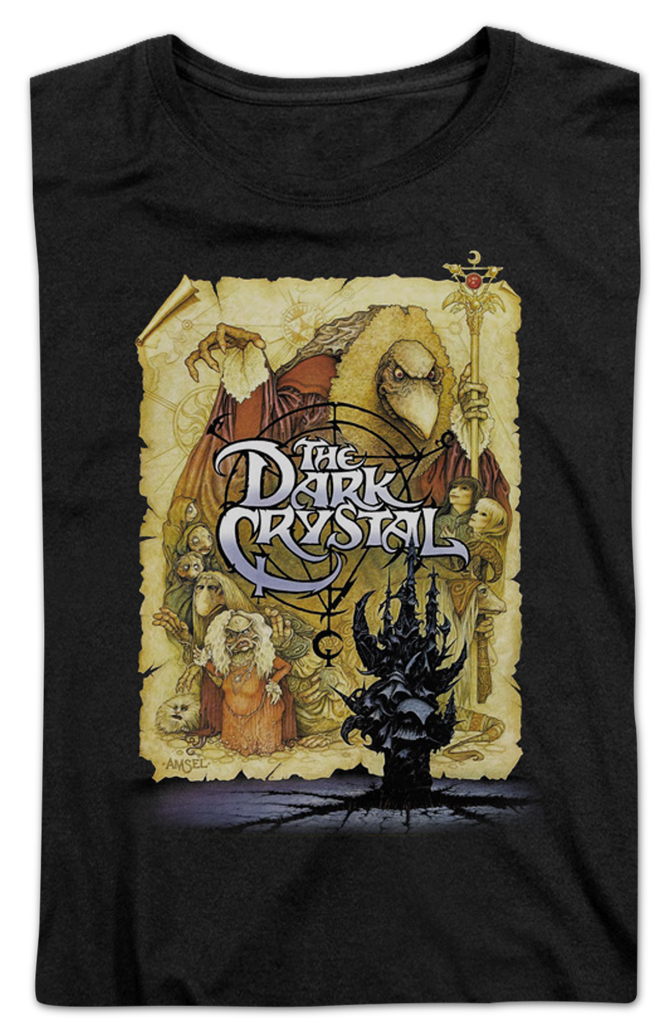 Womens Dark Crystal Shirt: 80s Movies Dark Crystal T-shirt
