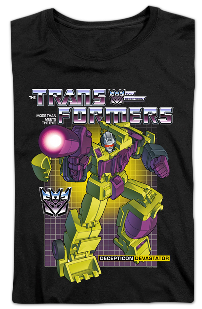 Womens Decepticon Devastator Transformers Shirt
