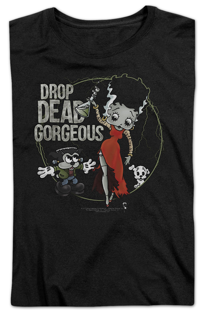 Womens Drop Dead Gorgeous Betty Boop Shirt