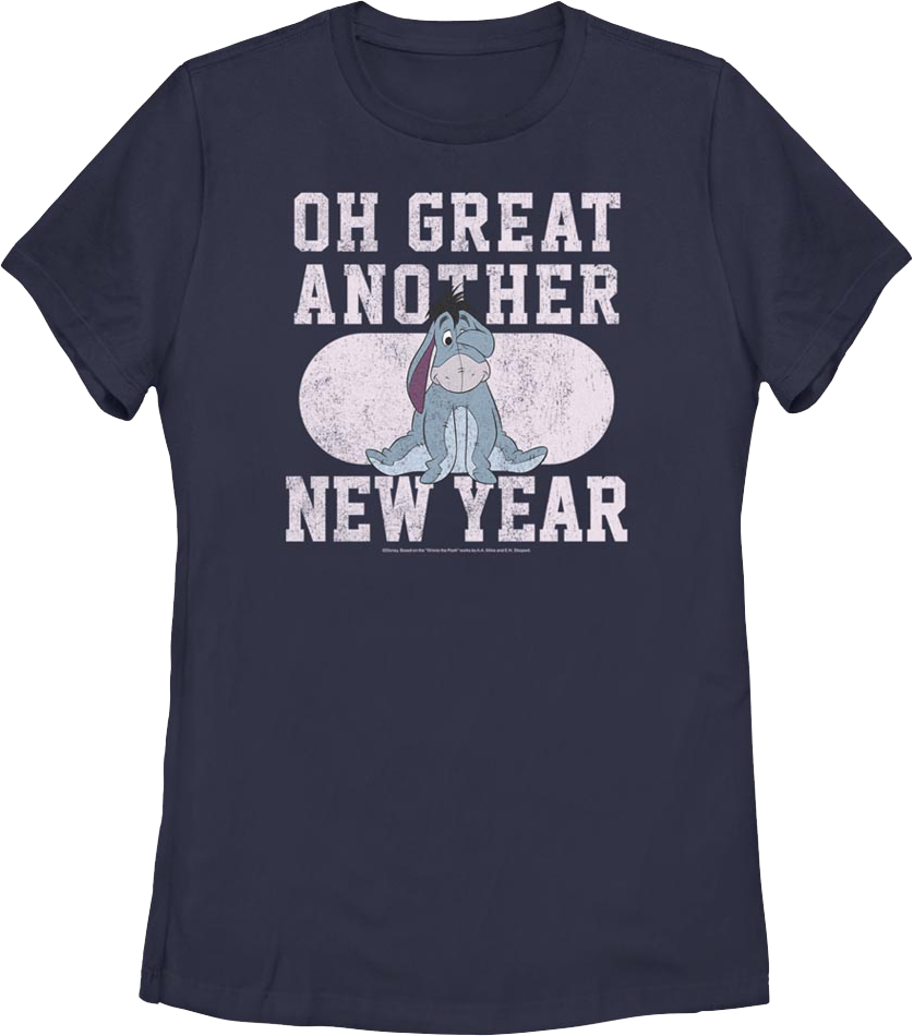 Womens Eeyore Another New Year Winnie The Pooh Shirt