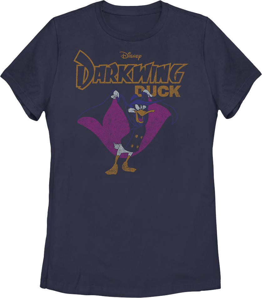 Womens Flapping Darkwing Duck Shirt