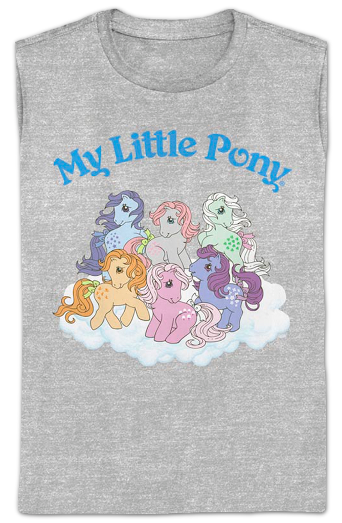 Womens Group Cloud Photo My Little Pony Shirt