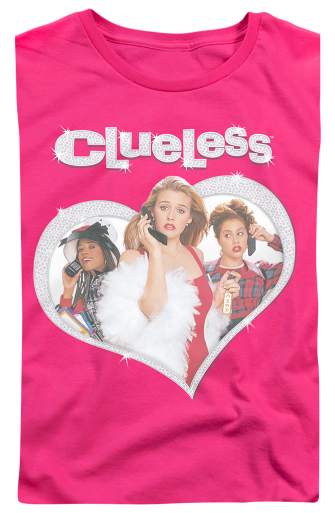 Womens Heart Clueless Shirt