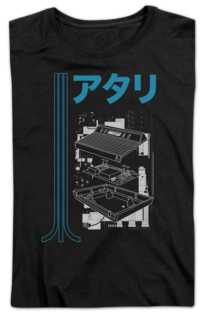 Womens Japanese Schematic Atari Shirt