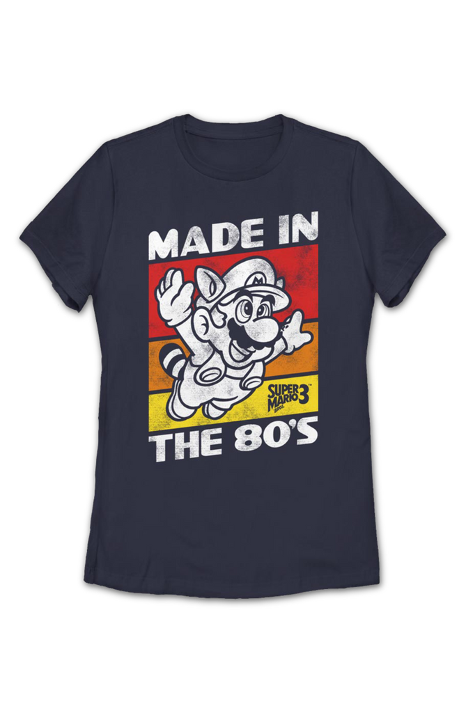 Womens Made In The 80's Super Mario Bros. Nintendo Shirt