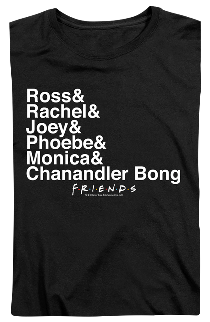 Womens Names Friends Shirt