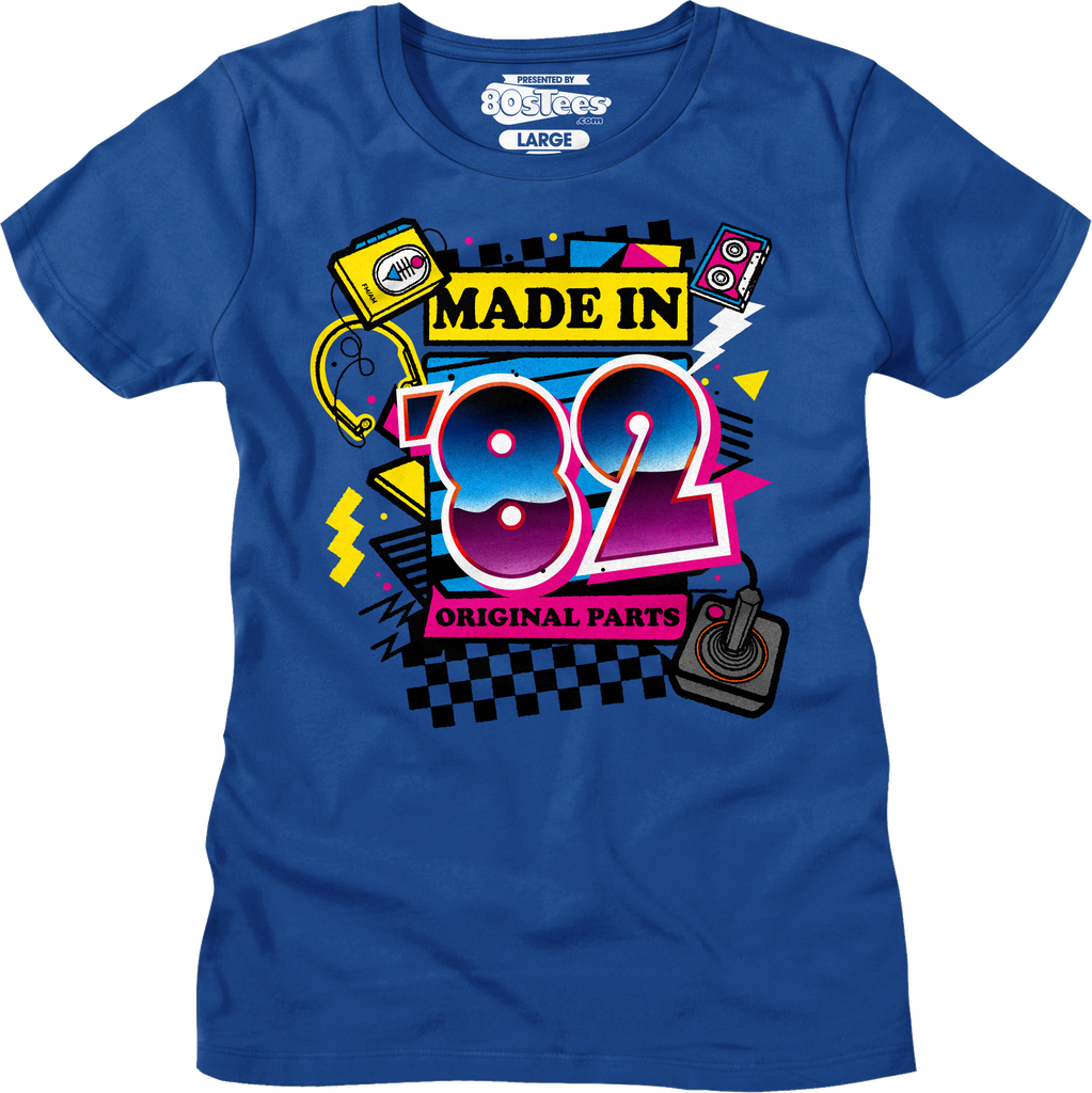 Womens Original Parts Made In '82 Shirt